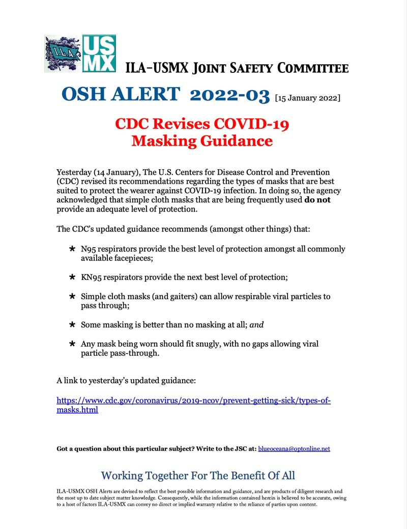 OSH Circular – ILA Union