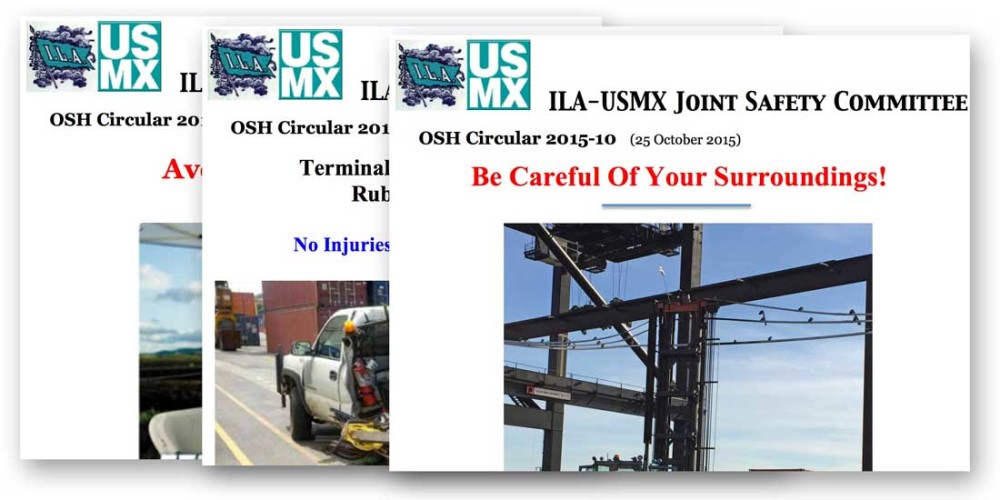 2015 OSH Circulars Added to Reference Material – ILA Union