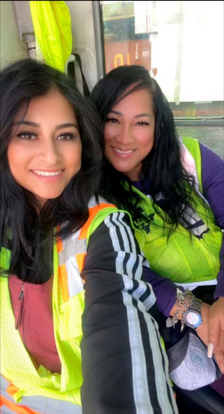 ILA Local 1351 Clerks and Checkers Keren Brown and Jackie Hill-Murphy ...