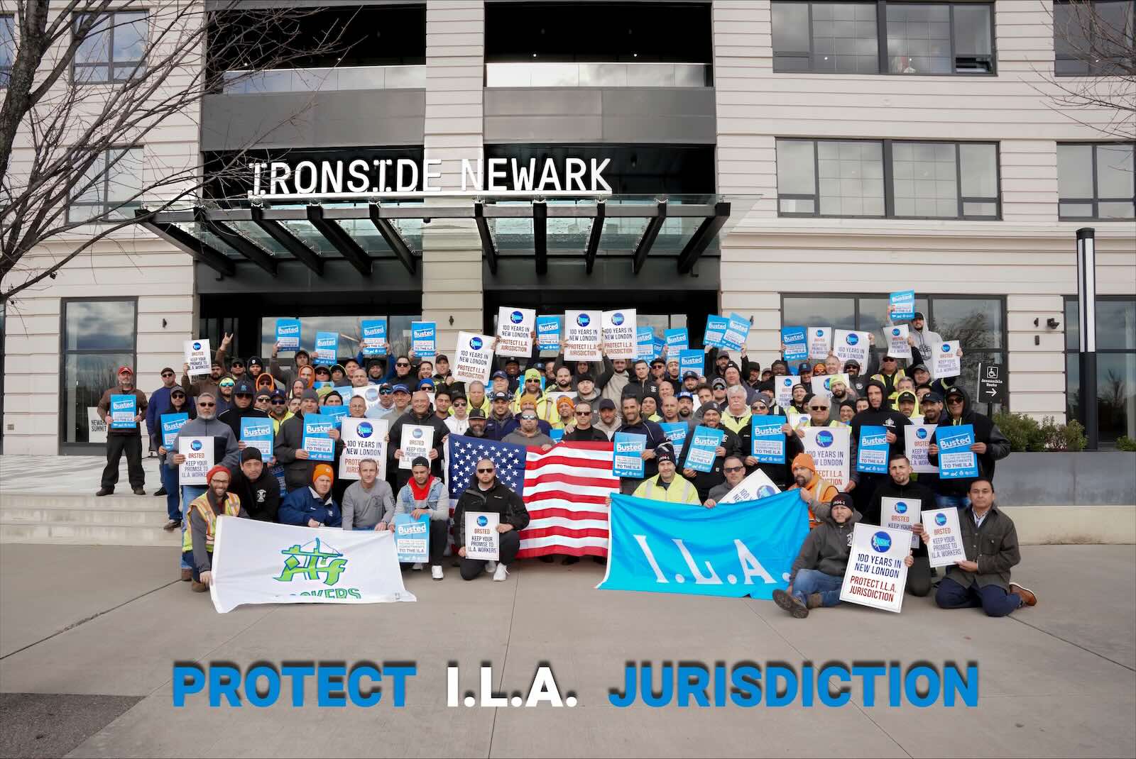 The ILA Will Not Surrender as they Continue to Protest Outside of ...